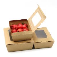 China 337gsm Restaurant Salad Paper Takeaway Containers Bowls Food Contact Safe for sale