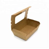 China 337gsm Restaurant Salad Paper Takeaway Containers Bowls Food Contact Safe for sale