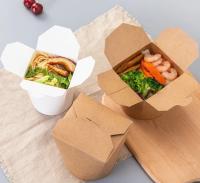 China Eco Friendly 16oz Sugarcane Takeaway Cardboard Boxes for sale