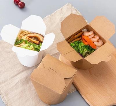China Eco Friendly 16oz Sugarcane Takeaway Cardboard Boxes for sale