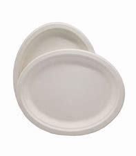 China Microwavable 155mm Sugarcane Catering Plates Customized Food Contact Safe for sale