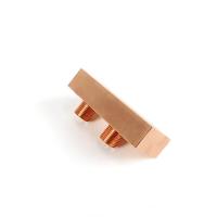 China Copper Medical Friction Welding Stir Water Cooling Plate Block FSW for sale