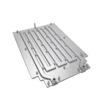 China Aluminum Friction Welding Pipes Liquid Cooling Plate 265x180x35mm for sale