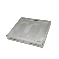 China Aluminium Optical Fiber 800W Liquid Cooling Plate Double Plate Friction Welding for sale