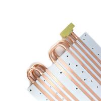 China Double Tube Inlet Outlet Water Cold Plate for Laser Equipment for sale
