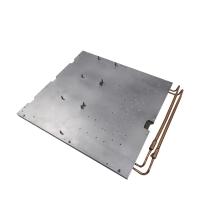 China Copper Water Tube Laser Equipment Cold Plate , CNC Machined Chill Plate for sale