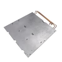 China Copper Water Tube Laser Equipment Cold Plate , CNC Machined Chill Plate for sale
