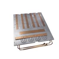 China Copper Water Tube Laser Equipment Cold Plate , CNC Machined Chill Plate for sale