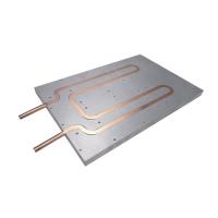 China Heat Pipe Pressed Liquid Cooling Plate , Laser Equipment Chill Plate for sale
