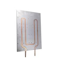 China Heat Pipe Pressed Liquid Cooling Plate , Laser Equipment Chill Plate for sale