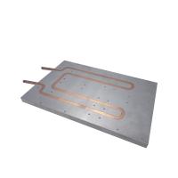 China Heat Pipe Pressed Liquid Cooling Plate , Laser Equipment Chill Plate for sale
