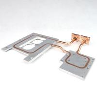 China Multiple Profile Aluminum Cold Plate 400W Epoxy Gluing With Copper Pipe for sale