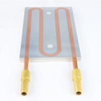 China Mini Liquid Cooling Plate , Shiny Surface Polished Water Cold Plate for sale