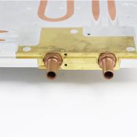 China Complex Copper Pipes Bending Liquid Cooling Plate , High Power Water Cold Plate for sale