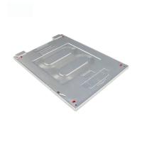 China Deep Buried Copper Pipe Liquid Cooling Plate Double Loop Fiber Laser for sale