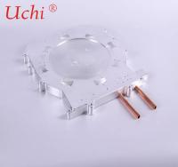 China Al 6063 / Al 6061 Liquid Cooling Plate Anti Anodizing With Copper Tube for sale