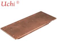 China CNC Machine Copper Foam Heat Sink Cold Plate Liquid Cooling for sale