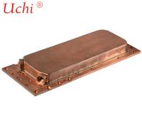 China CNC Machine Copper Foam Heat Sink Cold Plate Liquid Cooling for sale