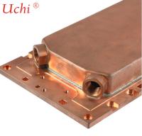 China CNC Machine Copper Foam Heat Sink Cold Plate Liquid Cooling for sale