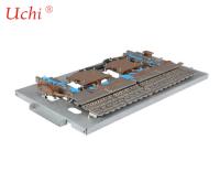 China Computer Server Copper Cold Plate Flame Welding Heat Dissipation Solution for sale