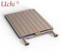 China Epoxy Bonding Process Thermal Cooling Plate , Copper Tube Liquid Cold Plate for sale