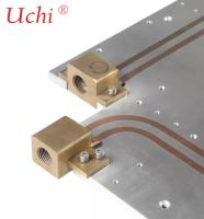 China Copper Tube Liquid Cooling Plate With Epoxy Bonding Process for sale