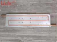 China 6061 Water Cooling Plate Copper Inlaid Tube Buried Radiator for sale