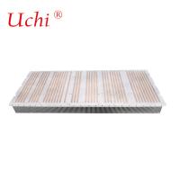 China CNC machined Photovoltaic Inverter High Power Aluminum Extruded Radiator Or Shovel Tooth Buried Pipe For Laser Cooling for sale