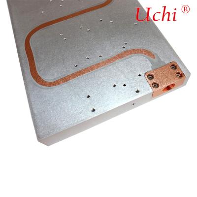 China Industrial Equipment Aluminum Profile Copper Tube Radiator High Power Water Cooled Plate Radiator Custom Processing for sale