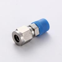 China Water Cooling Plates High Voltage Connector Push In Fittings for sale