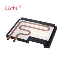 China Epoxy Bonded Copper Tube Liquid Cold Plate Compact Structure Heat Dissipation for sale