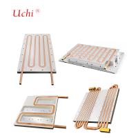 China Circular Water Cooled Radiator Cold Plate Liquid Cooling Aluminum Refrigeration Chiller for sale