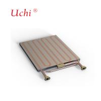 China NEVs Electric Vehicle Copper Cold Plate Aluminum Water Cooling Block Solution for sale