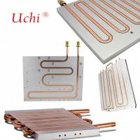 China Copper Cold Plate High-Power Battery Water-Cooling Plate for sale