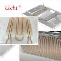 China Copper Cold Plate High-Power Battery Water-Cooling Plate for sale