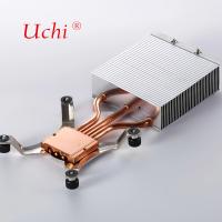 China Aluminum Copper Server CPU Cooling Plate Heat Pipe Radiator Solution for sale