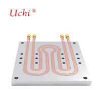 China Immersed Copper Tube Liquid Cold Plate Radiator Water Cooling Thermal Solution for sale