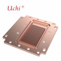 China Stainless Steel Solid Copper Water Cooling Plate Aluminum CPU Exchanger Solution for sale