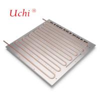 China PSU Liquid Cooling Tubed Cold Plate CNC Machining Heat Sink Block Solution for sale