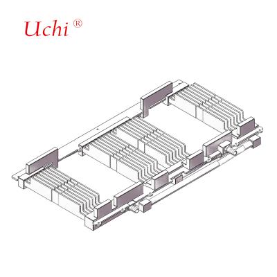 China DDR5 Compatible DIMM Server Cold Plate Electronics Cooling Radiator Module for sale