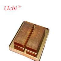 China Staggered Fin High Temperature Cold Plate Copper Liquid Cooling Radiator Design for sale