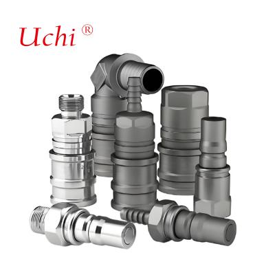 China CNC Machined Stainless Steel Liquid Cooling Plate Quick Connect Fitting Components for sale
