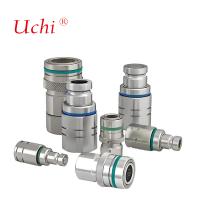 China CNC Machined Quick Connect Water Cooling Fittings for Tube Type Cold Plate Parts for sale