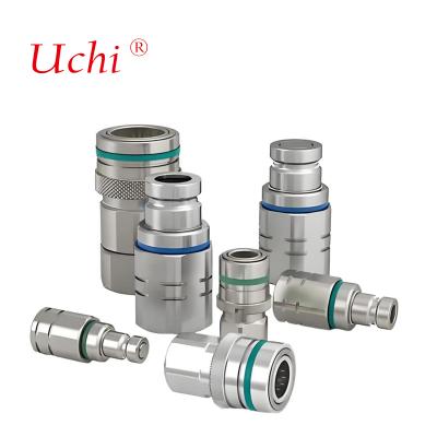 China CNC Machined Quick Connect Water Cooling Fittings for Tube Type Cold Plate Parts for sale