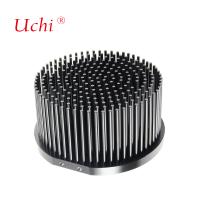 China Anodized 30W Skiving Heat Sink Tubular Thermal Dissipation Design for sale