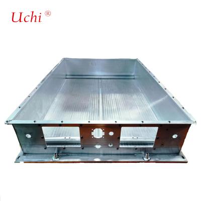 China NEV Aluminum Alloy Chill Plates Liquid Cooled Box Thermal Solution for sale