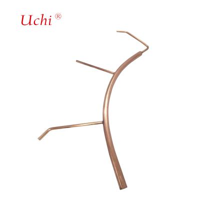 China 80W Copper Welding Joint Bending Heat Pipe for 5G Optical Module Cooling for sale