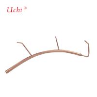 China 80W Copper Welding Joint Bending Heat Pipe for 5G Optical Module Cooling for sale