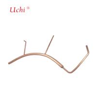China 80W Copper Welding Joint Bending Heat Pipe for 5G Optical Module Cooling for sale