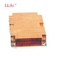 China High Density Stacked Al Cu Fin Heat Sink Heat Pipe for Server Optical Cooling for sale